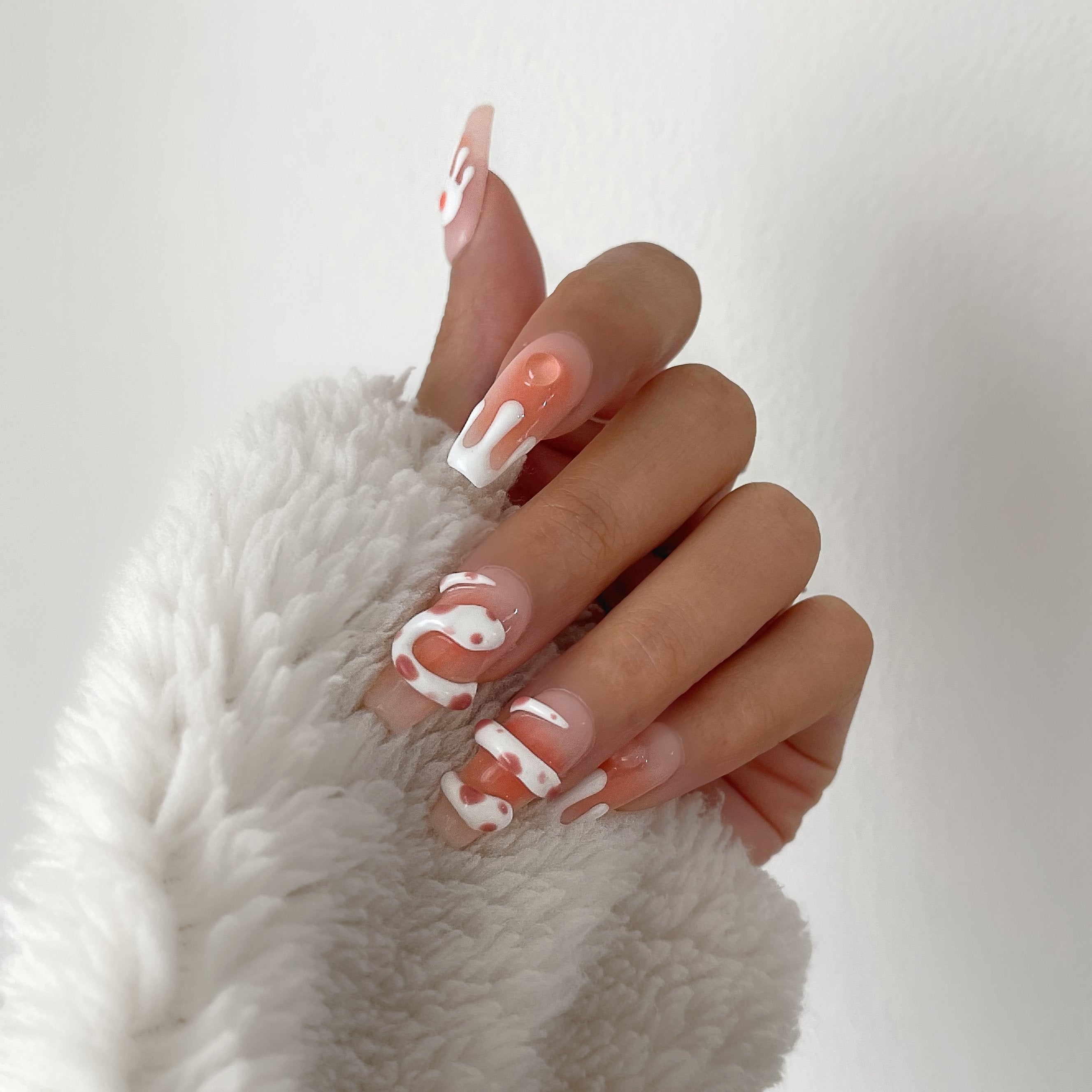 Angelic Serpent Luxury Handmade Press-On Nail Set – Beau Life Switzerland